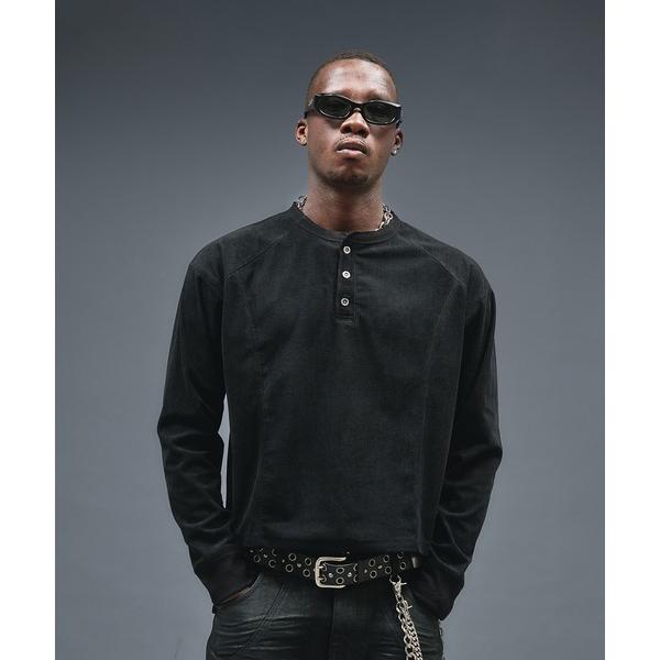 ZOZO問い合わせ番号:105352354ショップ:FTW，エフティーダブリューブランド:ANDER HUNK，アンダーハンク商品名:Henry neck Short Rib LS / ヘンリーネックショートリブロングスリーブカテゴリ:トッ...