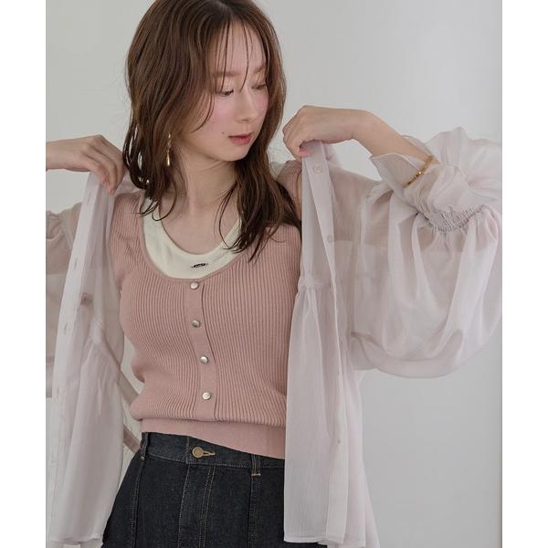 ZOZO問い合わせ番号:105352371ショップ:mideal，マイディールブランド:mideal，マイディール商品名:layered design tank top / レイヤードデザインタンクトップカテゴリ:トップス>タンクトッ...