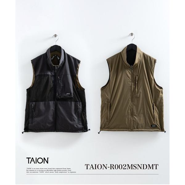 ZOZO問い合わせ番号:105352703ショップ:TAION，タイオンブランド:TAION，タイオン商品名:「TAION(タイオン)」「ユニセックス」ノンダウン マウンテン リバーシブル メッシュベストカテゴリ:トップス>ベストブラ...