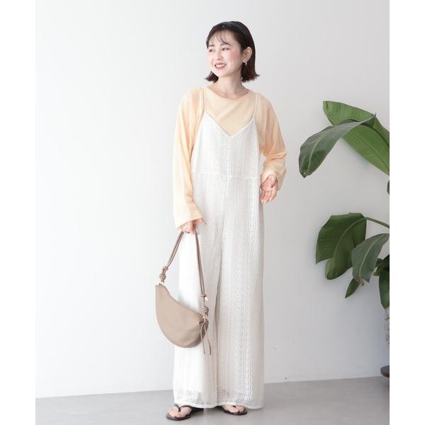 ZOZO問い合わせ番号:105352930ショップ:AMERICAN HOLIC，アメリカンホリックブランド:AMERICAN HOLIC，アメリカンホリック商品名:レースキャミサロペットカテゴリ:オールインワン・サロペット>サロペッ...