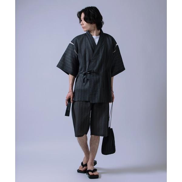 ZOZO問い合わせ番号:105352994ショップ:improves，インプローブスブランド:improves，インプローブス商品名:しじら織り 甚平カテゴリ:水着/着物・浴衣>浴衣ブランド品番:42295素材:綿100%原産国:中国...