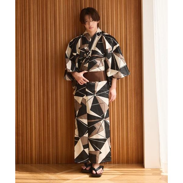 ZOZO問い合わせ番号:105353061ショップ:sugar nine，シュガーナインブランド:sugar nine，シュガーナイン商品名:メンズ浴衣3点セット（浴衣・帯・下駄）カテゴリ:水着/着物・浴衣>浴衣ブランド品番:MSY-...