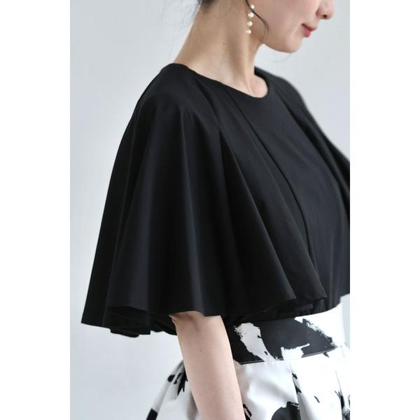 ZOZO問い合わせ番号:105353160ショップ:FRENCH PAVE，フレンチパヴェブランド:CAWAII，カワイイ商品名:たっぷり広がるフレア袖プルオーバートップスカテゴリ:トップス>シャツ/ブラウスブランド品番:fse000...