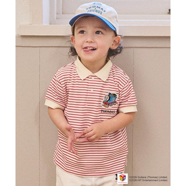 ZOZO問い合わせ番号:105388419ショップ:petit main，プティマインブランド:petit main，プティマイン商品名:【きかんしゃトーマス】半袖ポロシャツカテゴリ:トップス>Tシャツ/カットソーブランド品番:956...