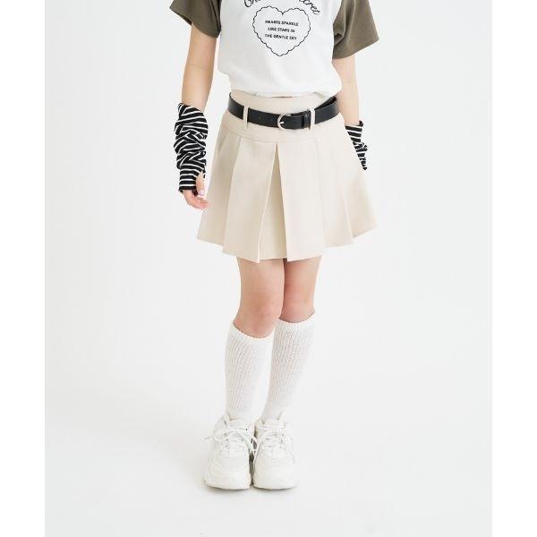 ZOZO問い合わせ番号:105388471ショップ:NARUMIYA ONLINE，ナルミヤ オンラインブランド:PINK-latte，ピンクラテ商品名:ベルトつきプリーツミニスカートカテゴリ:スカート>スカートブランド品番:6762...
