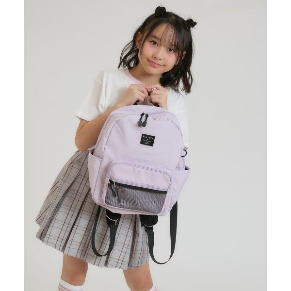 ZOZO問い合わせ番号:105388482ショップ:NARUMIYA ONLINE，ナルミヤ オンラインブランド:PINK-latte，ピンクラテ商品名:ミドルリュックカテゴリ:バッグ>バックパック/リュックブランド品番:676240...