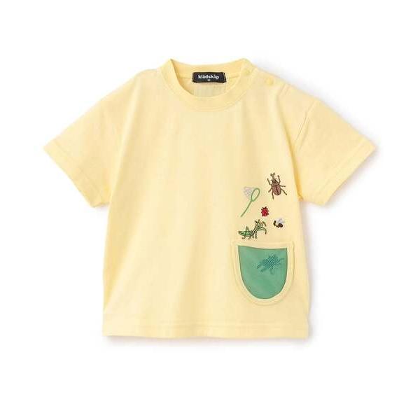 『セール実施中』ZOZO問い合わせ番号:105388506ショップ:NARUMIYA ONLINE，ナルミヤ オンラインブランド:kladskap，クレードスコープ商品名:【人気商品再入荷】【直営店で取り扱い無し】ポケットから昆虫半袖Tシャ...