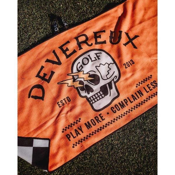 ZOZO問い合わせ番号:105424446ショップ:DEVEREUX GOLF，デヴァローゴルフブランド:DEVEREUX GOLF，デヴァローゴルフ商品名:Caf＆#233; Racer Skull Towelカテゴリ:アウトドア/スポー...