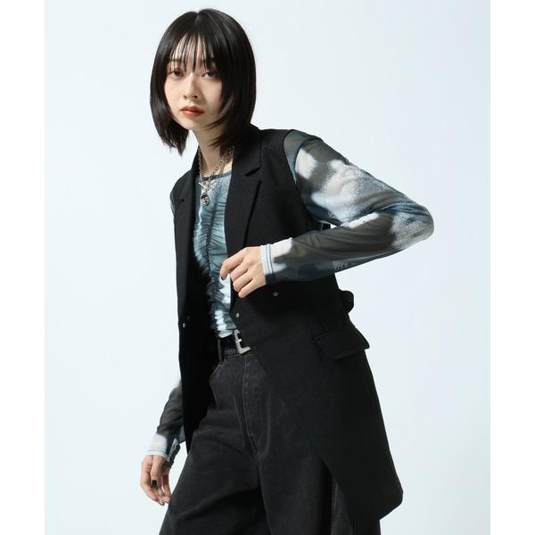 『タイムセール実施中』ZOZO問い合わせ番号:105425044ショップ:PAGEBOY，ページボーイブランド:PAGEBOY，ページボーイ商品名:【紫外線カット/接触冷感/イージーケア/セットアップ対応】シアバスロングジレカテゴリ:ジャケ...