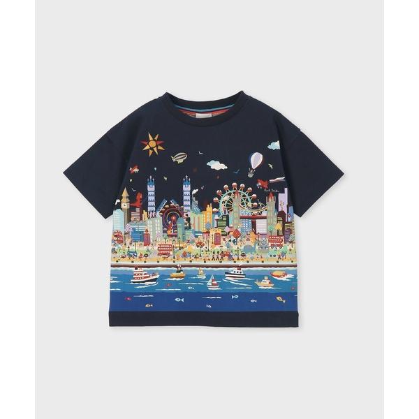 ZOZO問い合わせ番号:105426297ショップ:Paul Smith，ポール・スミスブランド:Paul Smith JUNIOR，ポールスミスジュニア，Paul Smith，ポールスミス商品名:ボーイス オーシャン・シーサイド Tシャツ...