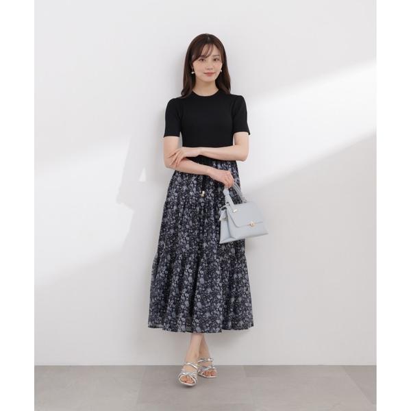 ZOZO問い合わせ番号:105426585ショップ:PROPORTION BODY DRESSING，プロポーションボディドレッシングブランド:PROPORTION BODY DRESSING，プロポーションボディドレッシング商品名:半袖花...