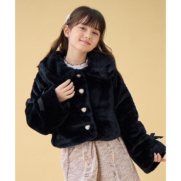 参考価格：4，690円発売時期：2024年08月コンディション：A（使用感なし）数回使用した程度で使用感が感じられないアイテム参考商品名：リボンフェイクファーブルゾン（130cm〜160cm）参考品番：213242【商品に関する注意事項】・...