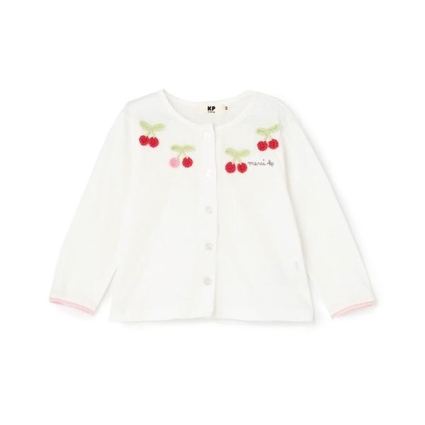 ZOZO問い合わせ番号:105462777ショップ:KP，ケーピーブランド:KP，ケーピー商品名:JQ天竺 カーディガン【接触冷感】カテゴリ:トップス>カーディガン/ボレロブランド品番:2161223素材:本体：綿100% レース部分...