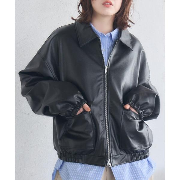 『セール実施中』ZOZO問い合わせ番号:105463147ショップ:RETRO GIRL，レトロガールブランド:RETRO GIRL，レトロガール商品名:WZIPレザーブルゾンカテゴリ:ジャケット/アウター>ブルゾンブランド品番:RP...