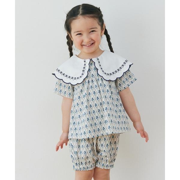 ZOZO問い合わせ番号:105464153ショップ:moimoln，モイモルンブランド:moimoln，モイモルン商品名:【吸汗速乾】【セットアップ】ビッグカラーフラワープリント半袖トップス＆パンツカテゴリ:ジャケット/アウター>セッ...