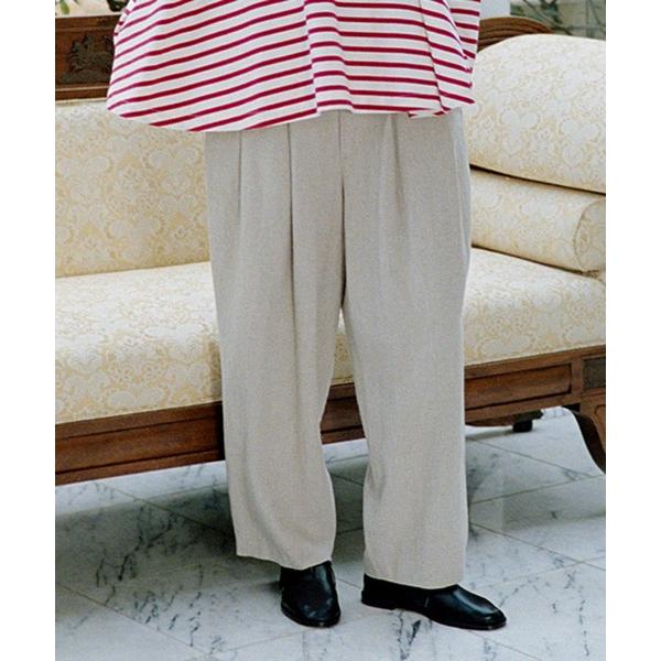 ZOZO問い合わせ番号:105464338ショップ:studio CLIP，スタディオクリップブランド:studio CLIP，スタディオクリップ商品名:【SUNAOKUWAHARA】リネンコクーンタックパンツカテゴリ:パンツ>その他...