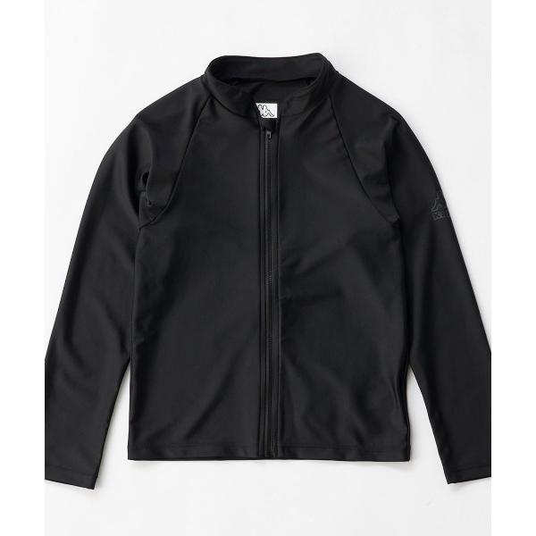 ZOZO問い合わせ番号:105464476ショップ:OP/RUSTY，オーピー/ラスティーブランド:Kappa，カッパ商品名:【Kappa/カッパ】キッズ長袖ジップラッシュガード　水着カテゴリ:水着/着物・浴衣>ラッシュガードブランド...