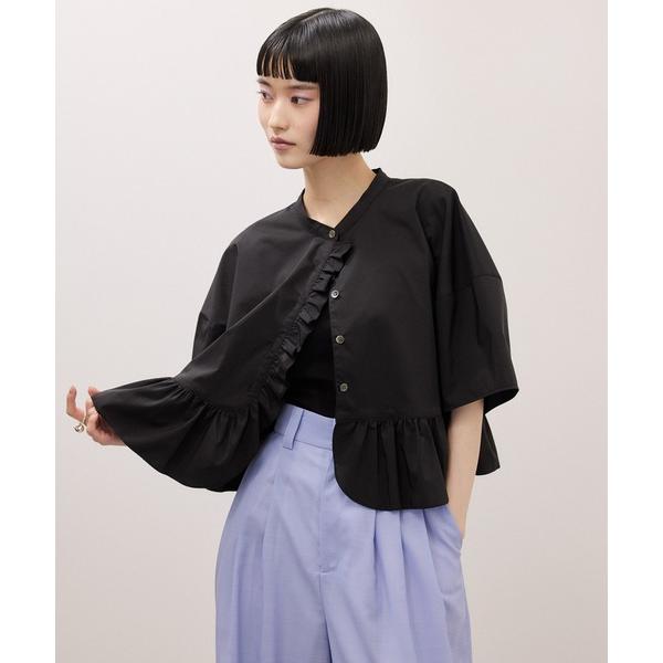 ZOZO問い合わせ番号:105465072ショップ:ADAM ET ROPE'，アダムエロペブランド:ADAM ET ROPE'，アダムエロペ商品名:フリルブラウスカテゴリ:トップス>シャツ/ブラウスブランド品番:2026-A-GAH...