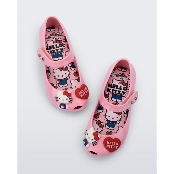 ZOZO問い合わせ番号:105465168ショップ:melissa，メリッサブランド:melissa，メリッサ商品名:MINI MELISSA ULTRAGIRL + HELLO KITTY AND FRIENDS BBカテゴリ:シューズ&...