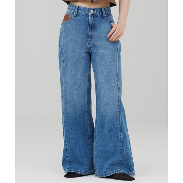 ZOZO問い合わせ番号:105465302ショップ:SENEE，セニーブランド:SENEE，セニー商品名:stitch line wide denim（ステッチラインワイドデニム）カテゴリ:パンツ>デニムパンツブランド品番:SEN26...