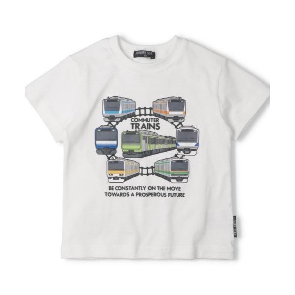 ZOZO問い合わせ番号:105465568ショップ:こどもの森e-shop，コドモノモリイーショップブランド:hungry heart，ハングリーハート商品名:JR在来線電車プリント半袖Tシャツカテゴリ:トップス>Tシャツ/カットソー...