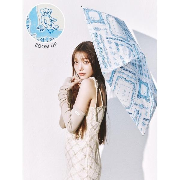 ZOZO問い合わせ番号:105465866ショップ:LILY BROWN，リリー ブラウンブランド:LILY BROWN，リリーブラウン商品名:【LILY BROWN×PROTECT U】Lily Bearモチーフ晴雨兼用折り畳み日傘カテゴ...