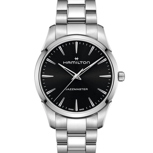 ZOZO問い合わせ番号:105466599ショップ:HAMILTON，ハミルトンブランド:HAMILTON，ハミルトン商品名:HAMILTON [ハミルトン] 腕時計 Jazzmaster （ジャズマスター）  クオーツ 40MM ブラック...