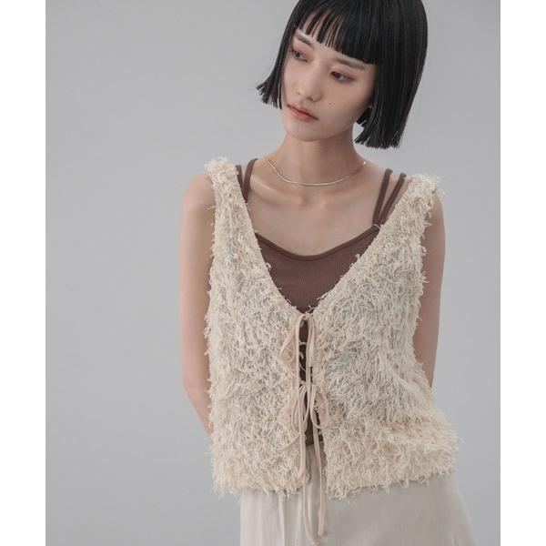 ZOZO問い合わせ番号:105466983ショップ:LOWRYS FARM，ローリーズファームブランド:LOWRYS FARM，ローリーズファーム商品名:フェザー２ＷＡＹベスト 663172カテゴリ:トップス>ベストブランド品番:66...