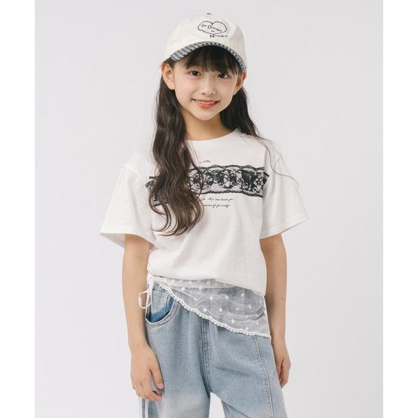 『タイムセール実施中』ZOZO問い合わせ番号:105468543ショップ:moredays store，モアデイズ・ストアブランド:URBAN CHERRY，アーバンチェリー商品名:【綿100％/吸水速乾】フラワーロゴプリントレースTシャツ...