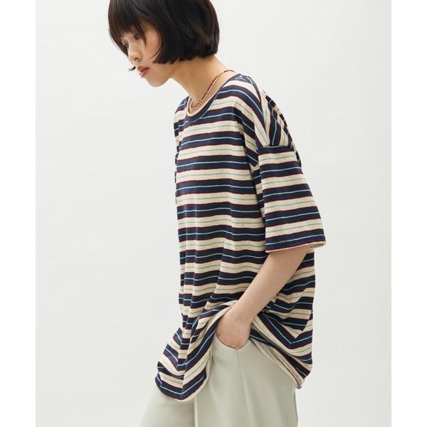 ZOZO問い合わせ番号:105468555ショップ:Avenue，アヴェニューブランド:full/fill.，フルフィル商品名:half sleeve multi border T / ハーフスリーブマルチボーダーTカテゴリ:トップス&gt...