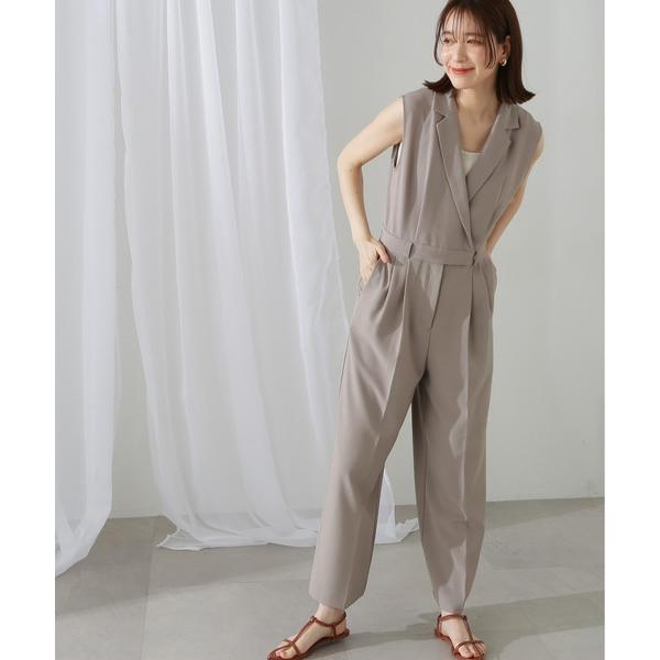 『セール実施中』参考価格：14，960円発売時期：2024年03月コンディション：B（目立つ使用感なし）使用感が少ない、または気にならないアイテム内側：毛玉参考商品名：◆【S Size Line】テーラージャンプスーツ参考品番：166-41...