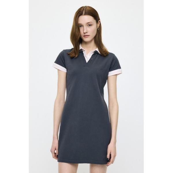 ZOZO問い合わせ番号:105503853ショップ:MOUSSY，マウジーブランド:MOUSSY，マウジー商品名:CONTRAST POLO ドレスカテゴリ:ワンピース/ドレス>ワンピースブランド品番:010JS483-2891素材:...