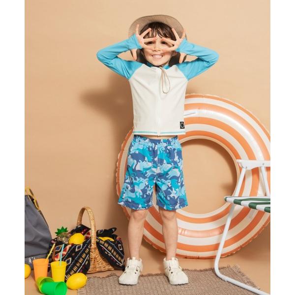 ※このアイテムは返品・交換対象外商品です。ZOZO問い合わせ番号:105504141ショップ:branshes，ブランシェスブランド:branshes，ブランシェス商品名:【水着 / SWIM】長袖ラッシュガード＆サーフパンツセットカテゴリ...