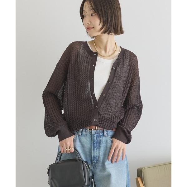 『タイムセール実施中』ZOZO問い合わせ番号:105504721ショップ:AMERICAN HOLIC，アメリカンホリックブランド:AMERICAN HOLIC，アメリカンホリック商品名:【前後2WAY】透かし編みニットカーディガンカテゴリ...