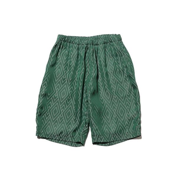 ZOZO問い合わせ番号:105504989ショップ:BEAMS MEN，ビームス メンブランド:BEAMS PLUS，ビームスプラス商品名:Easy Shorts Cupro Diamond Patternカテゴリ:パンツ>その他パン...