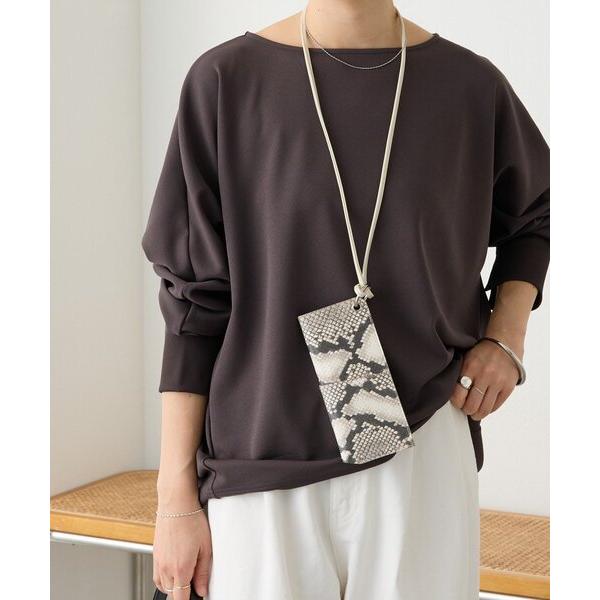 ZOZO問い合わせ番号:105506048ショップ:RIVE DROITE，リヴドロワブランド:RIVE DROITE，リヴドロワ商品名:【万能ブラウス】カットジョーゼットドルマンプルオーバーカテゴリ:トップス>Tシャツ/カットソーブ...