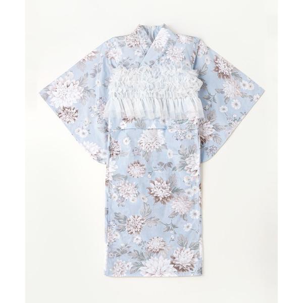 ZOZO問い合わせ番号:105506121ショップ:Catherine Cottage，キャサリンコテージブランド:Catherine Cottage，キャサリンコテージ商品名:背中ファスナー　チュールビスチェレイヤード風ゆかた【ZOZO限...