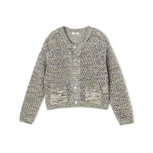 ZOZO問い合わせ番号:105506375ショップ:TOMORROWLAND，トゥモローランドブランド:MACPHEE，マカフィー，TOMORROWLAND，トゥモローランド商品名:ギマメッシュ クルーネックカーディガンカテゴリ:トップス&...