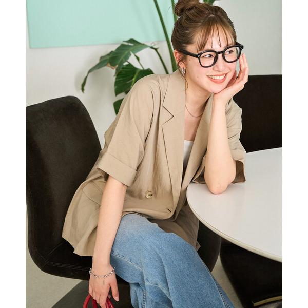 『タイムセール実施中』ZOZO問い合わせ番号:105506423ショップ:FREAK'S STORE，フリークスストアブランド:FREAK'S STORE，フリークスストア商品名:限定展開　ナイロン ワッシャー 半袖 ダブルジャケットカテゴ...