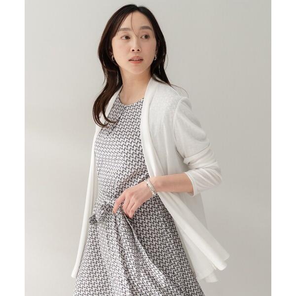 ZOZO問い合わせ番号:105507922ショップ:UNTITLED，アンタイトルブランド:UNTITLED，アンタイトル商品名:【接触冷感/UVカット/遮熱機能】フライスジャージカーディガンカテゴリ:トップス>カーディガン/ボレロブ...