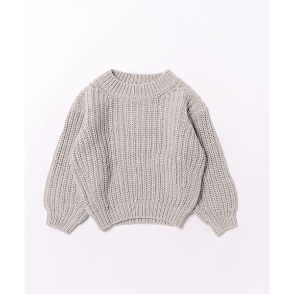 『タイムセール実施中』※このアイテムは返品・交換対象外商品です。ZOZO問い合わせ番号:105508100ショップ:MaG.，マグブランド:Mag.，マグ商品名:【Quincy Mae】CHUNKY KNIT SWEATER || FOGカ...