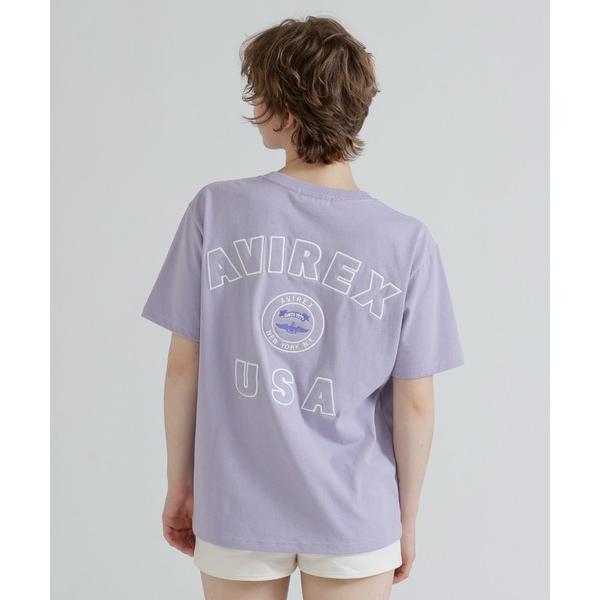ZOZO問い合わせ番号:105508295ショップ:AVIREX WOMAN，アヴィレックス ウーマンブランド:AVIREX，アヴィレックス商品名:VARSITY LOGO S/S T-SHIRTカテゴリ:トップス>Tシャツ/カットソ...