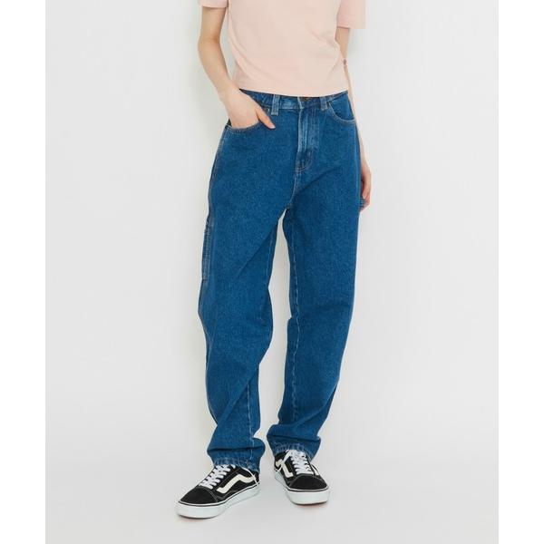 『タイムセール実施中』ZOZO問い合わせ番号:105508815ショップ:Dickies，ディッキーズブランド:Dickies，ディッキーズ商品名:Dickies/ディッキーズ 1993 ハイウエスト テーパードカーペンターデニムパンツ/ペ...