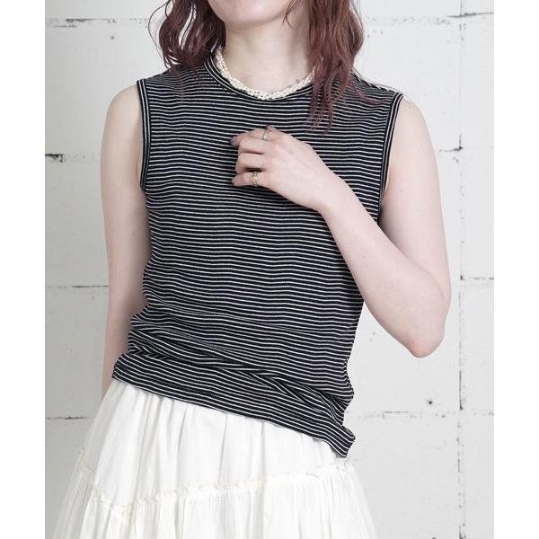 ZOZO問い合わせ番号:105508922ショップ:THE MILES，ザ マイルズブランド:MILLER，ミラー，THE MILES，ザ マイルズ商品名:02”≪Robert P. Miller≫パックT パネルリブ クルーネック タンク...