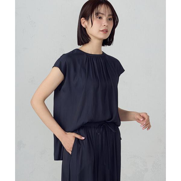 ZOZO問い合わせ番号:105508992ショップ:COMME CA ISM，コムサイズムブランド:COMME CA ISM，コムサイズム商品名:ゆるっとろみ ブラウス/セットアップ対応カテゴリ:トップス>シャツ/ブラウスブランド品番...