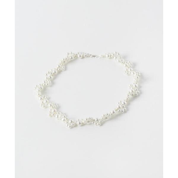 ZOZO問い合わせ番号:105545301ショップ:URBAN RESEARCH，アーバンリサーチブランド:URBAN RESEARCH，アーバンリサーチ商品名:decor『デコール』　FLOWER PEARL BEADSCHOKERカテゴ...