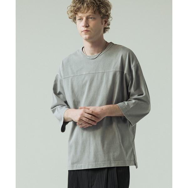 ZOZO問い合わせ番号:105545311ショップ:WEARSTAND，ウェアスタンドブランド:SLICK，スリック，WEARSTAND，ウェアスタンド商品名:【SLICK/スリック】Pigment Dye Football T-Shirt...