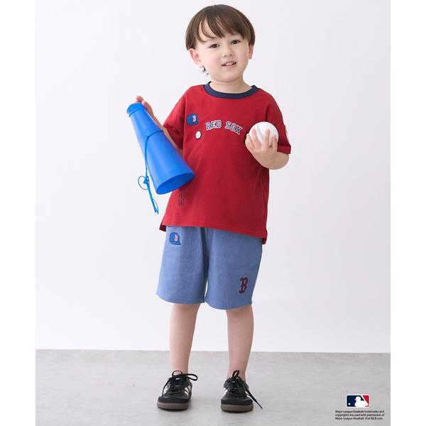 ZOZO問い合わせ番号:105545451ショップ:petit main，プティマインブランド:petit main，プティマイン商品名:【MLB】カットハーフパンツカテゴリ:パンツ>その他パンツブランド品番:9562108素材:ポリ...