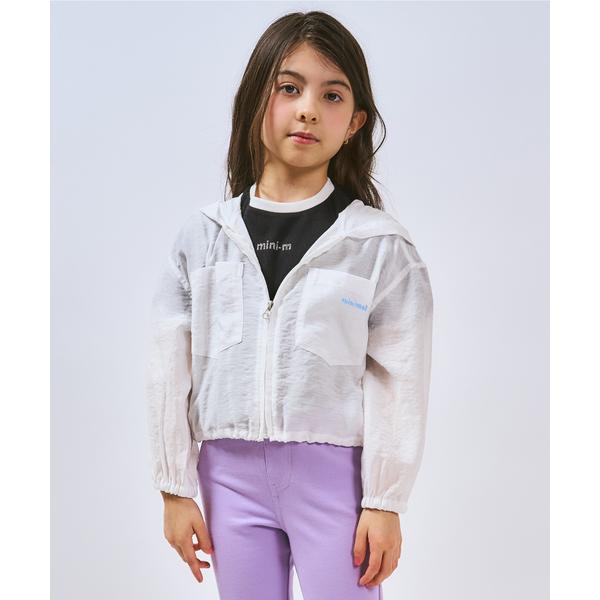 ZOZO問い合わせ番号:105545481ショップ:petit main，プティマインブランド:minimal，ミニマル商品名:【UVカット】【冷房対策】シアーパーカーカテゴリ:トップス>パーカーブランド品番:4361307素材:レー...