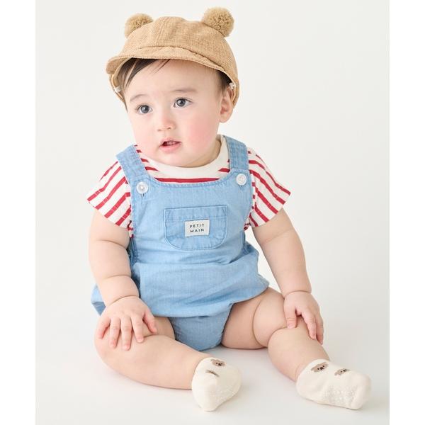 ※このアイテムは返品・交換対象外商品です。ZOZO問い合わせ番号:105545485ショップ:petit main，プティマインブランド:petit main，プティマイン商品名:サロペットセットアップカテゴリ:ママ＆ベビー>その他ベ...